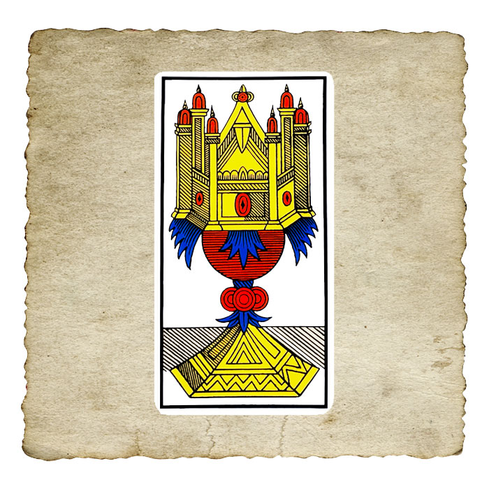 El As de Copas: Arcano n.º 23 del Tarot de Marsella - Reino Minerales